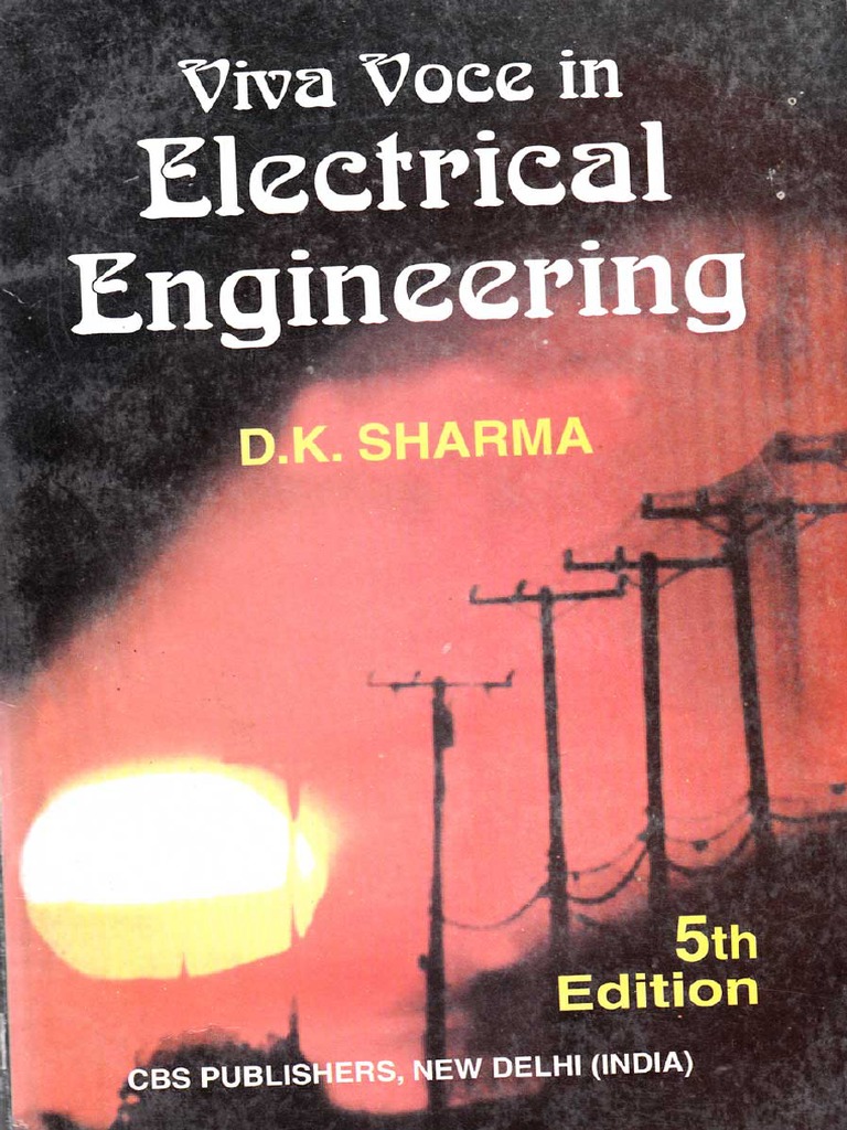 Viva Voce in Electrical Engineering 5th Edition by D. K. Sharma PDF | PDF | Academia ...