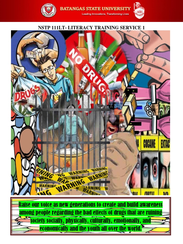 NSTP 111LT Drug Education Promotional Poster PDF | PDF