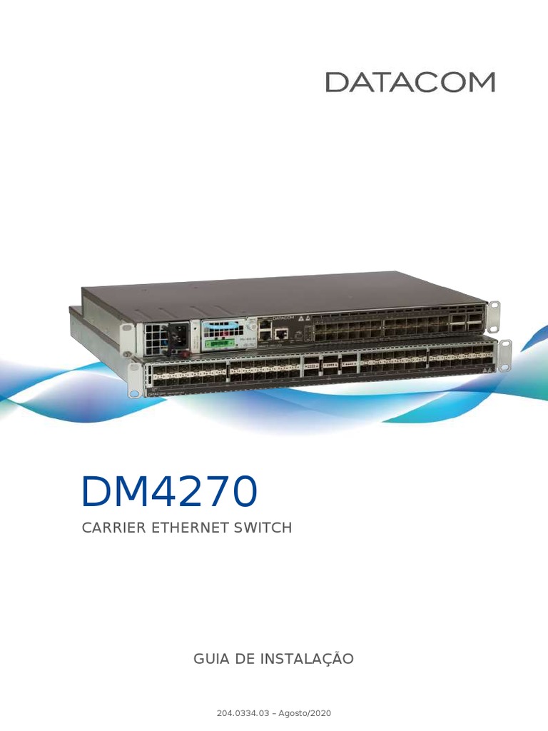 DM4270 - Guia de Instalacao | PDF | Fonte de energia | Diodo emissor de luz