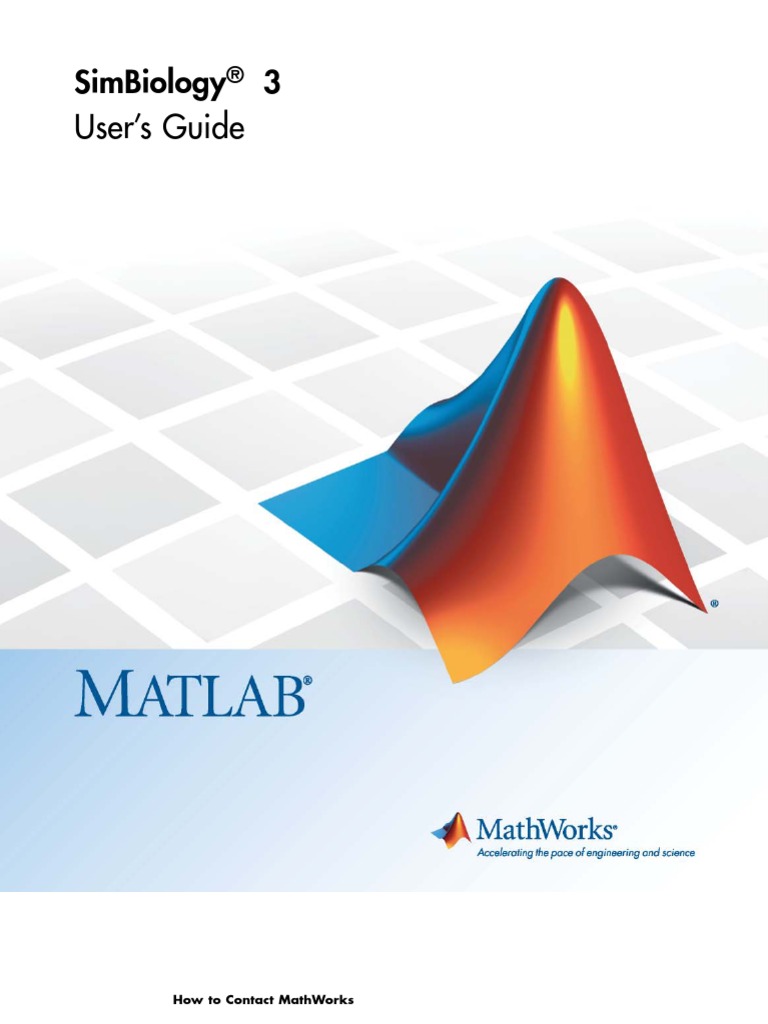 User'S Guide: Simbiology 3 | PDF | Enzyme Kinetics | Parameter ...