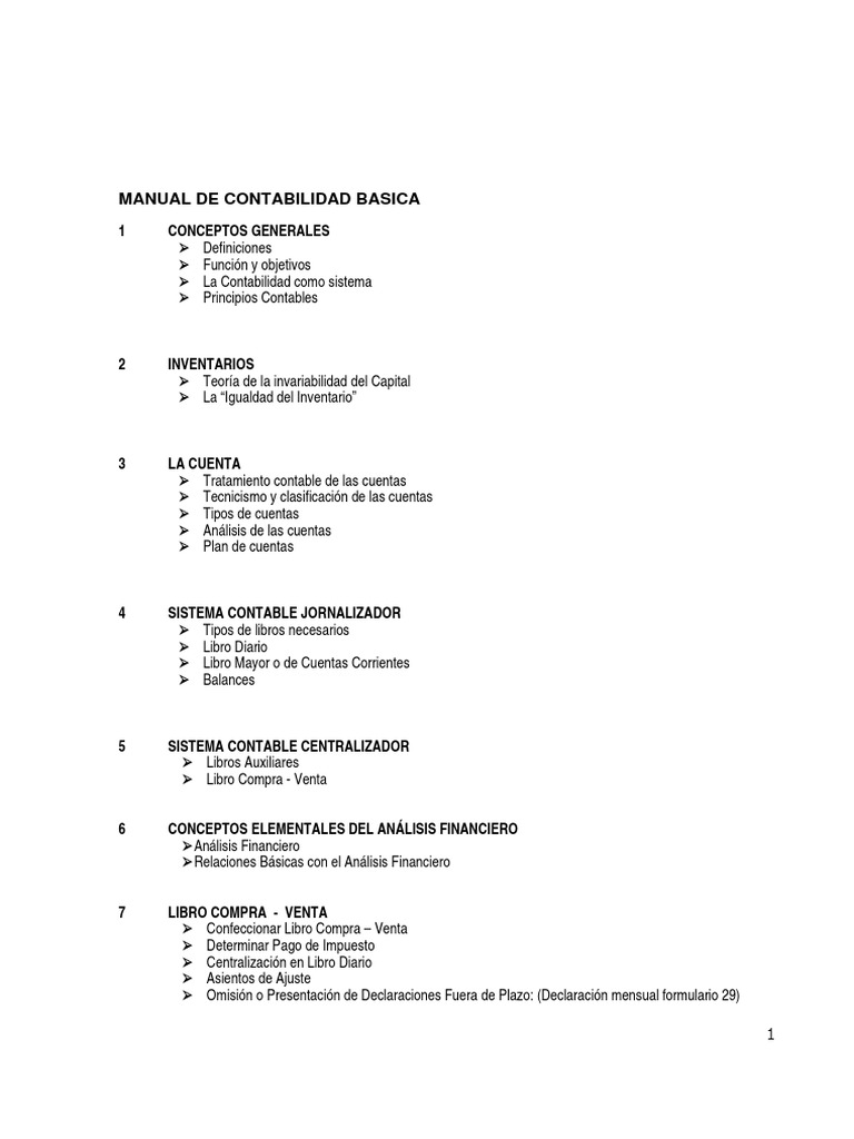 Manual De Contabilidad Basica Compress Pdf Pdf