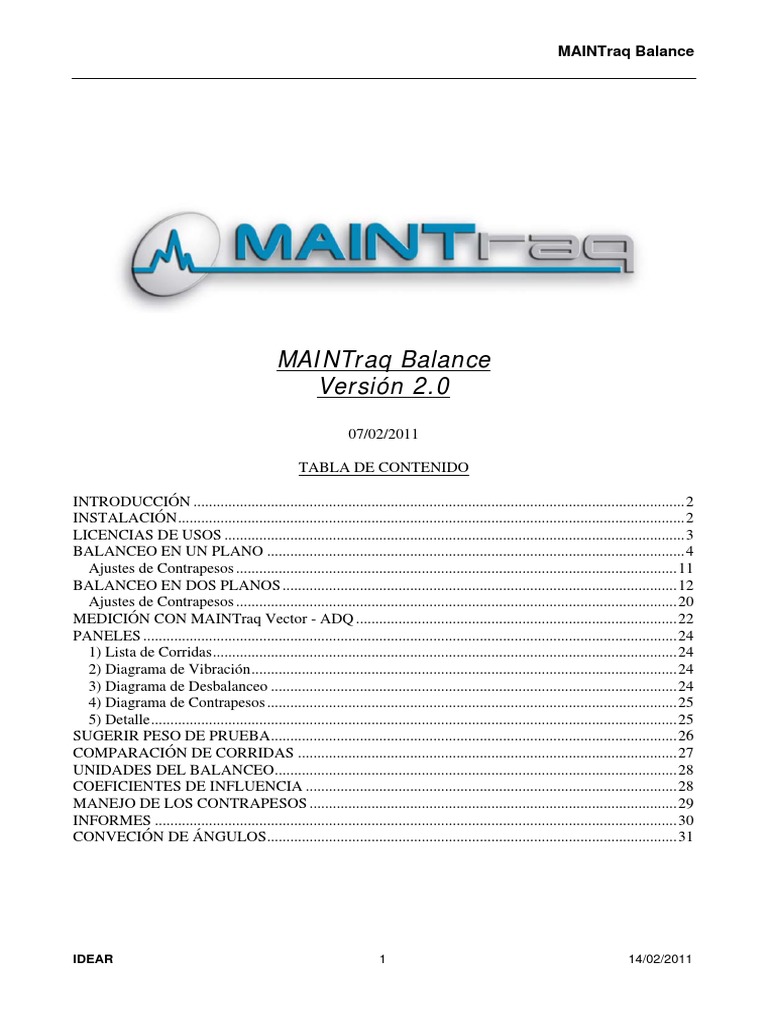 MTQBalance Manual PDF | PDF | Programa de computadora | Programación