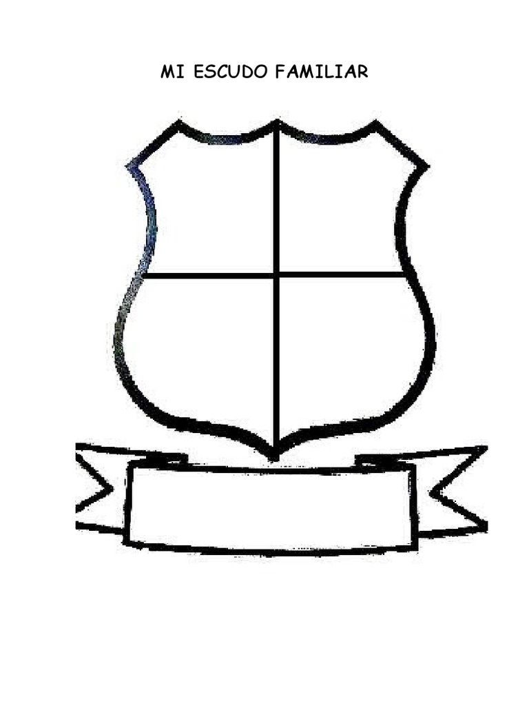Esquema De Escudo Familiar