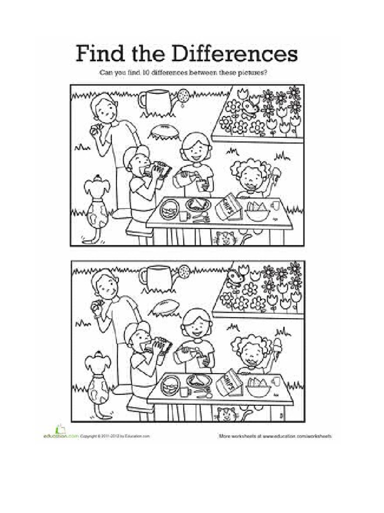 Find The Differences | PDF