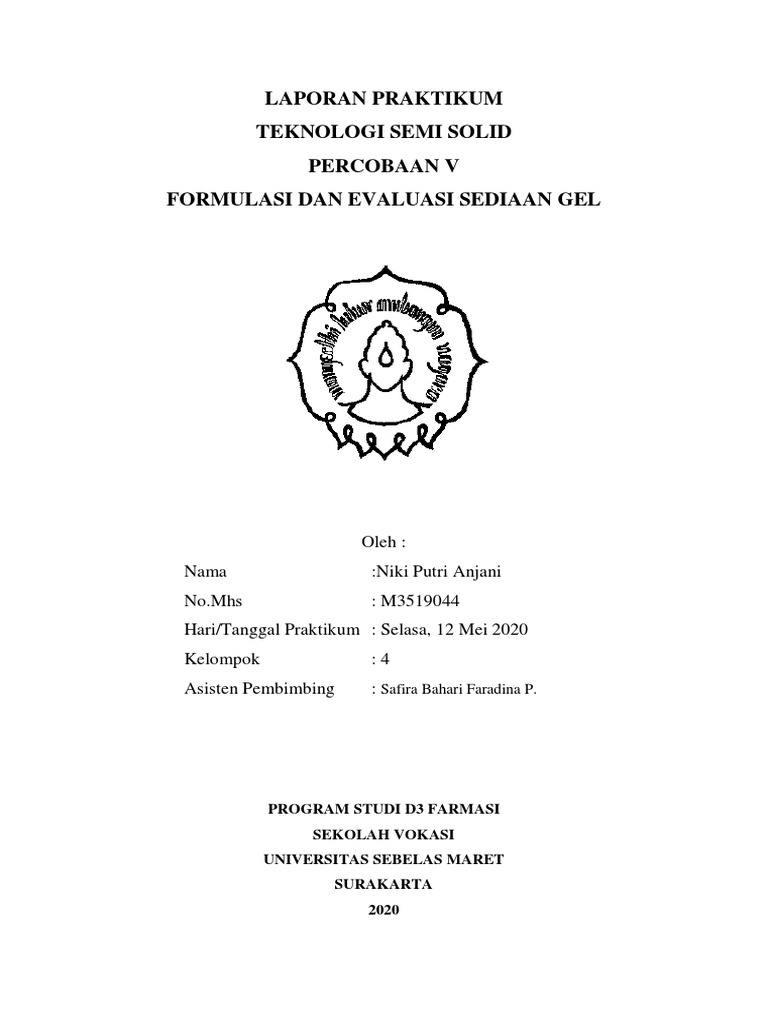 Laprak Semsol Gel | PDF