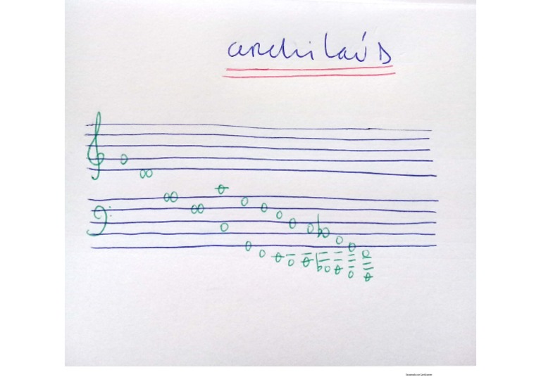 Clase 5 Afinación Del Archilaúd | PDF