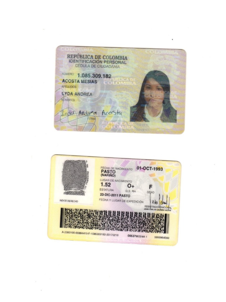 Cedula Lyda PDF | PDF