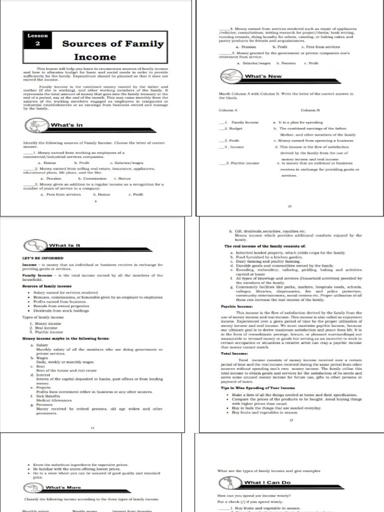 TLE 6 Module 2 Week 2 Lesson 2 | PDF