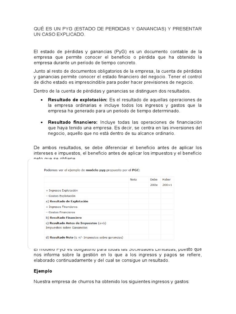 Qué Es Un Pyg | PDF