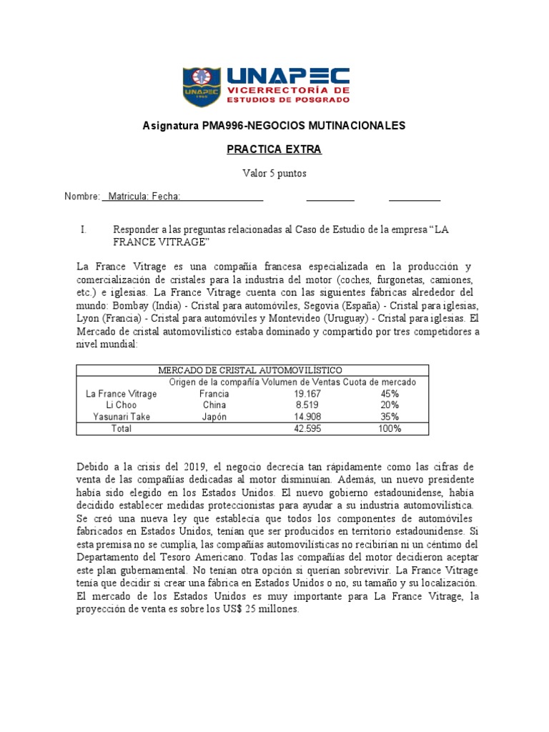 Practica Extra | PDF | Precios | Francia