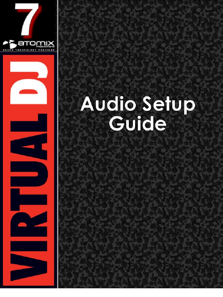 VirtualDJ 7 - Audio Setup Guide | PDF | Disc Jockey | Headphones