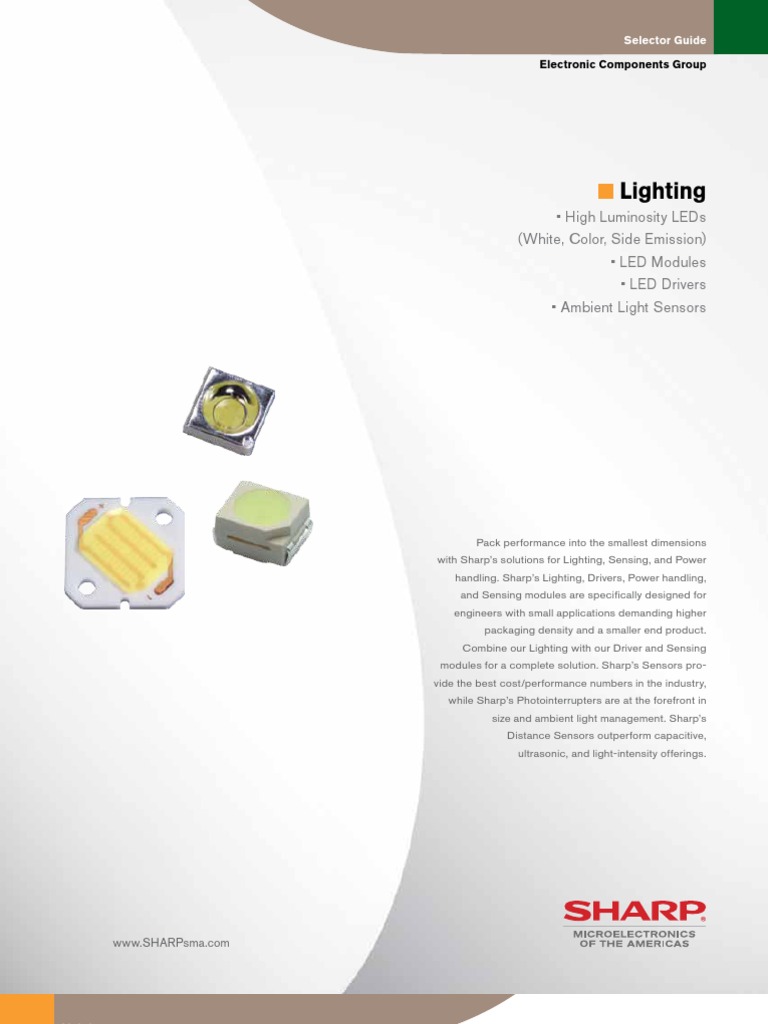 Opto Line Card Lighting | PDF | Light Emitting Diode | Color