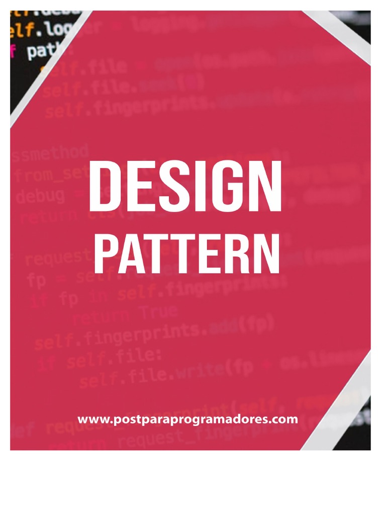 Design Pattern | PDF | Patrón de diseño de software | Objeto (informática)
