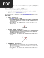 Bond Angle Chart | PDF | Stereochemistry | Atomic