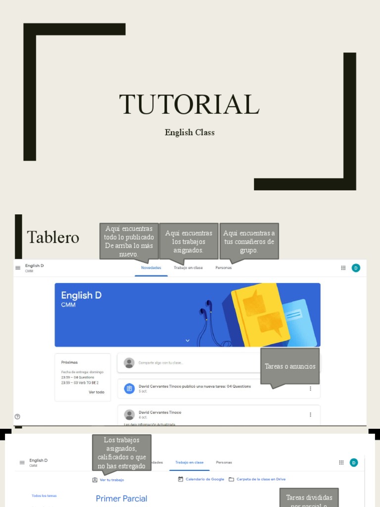 Tutorial Classroom | PDF
