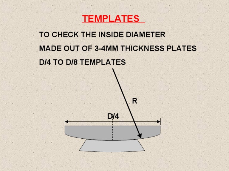 Inside Diameter Check Templates | PDF