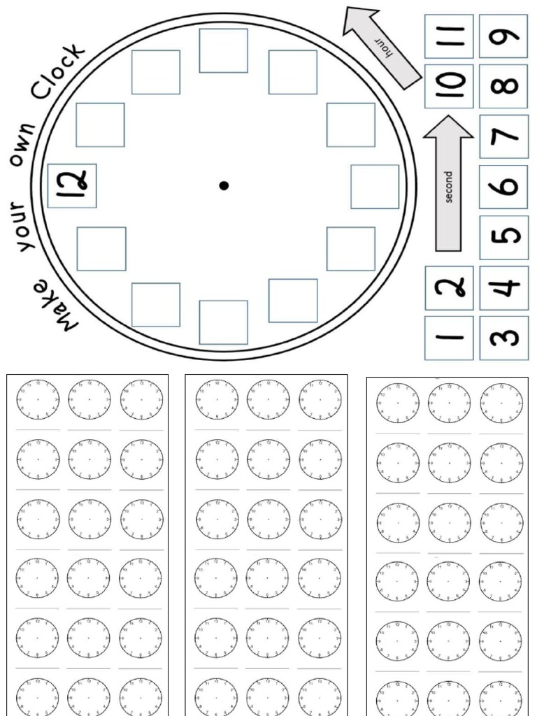 Template Muka Jam MT THN 1 | PDF