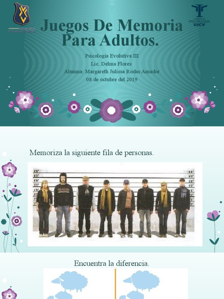 Juegos de Memoria | PDF