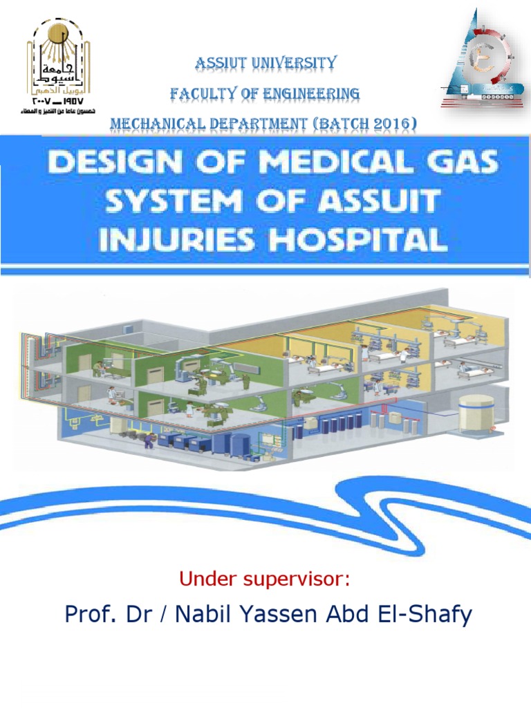 Design of Medical Gas System of Assiut I PDF | PDF | Gases | Phases Of ...