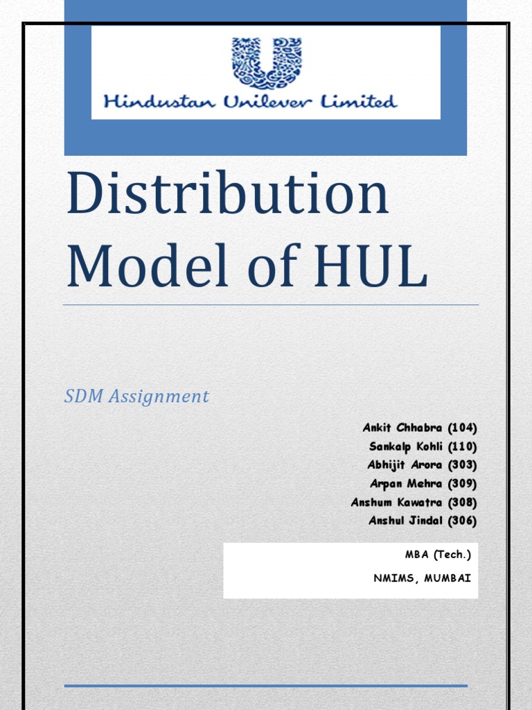 HUL Distribution Network Overview | PDF | Retail | Supply Chain Management