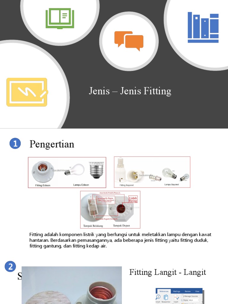 Jenis - Jenis Fitting | PDF