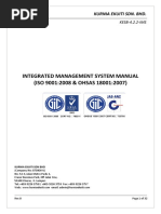 QHSE Management System Manual | PDF | Competence (Human Resources ...