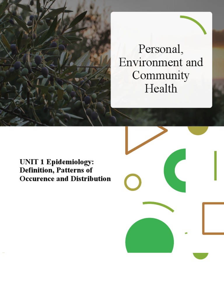 Epidemiology Basics for Health Students | PDF | Epidemiology | Infection
