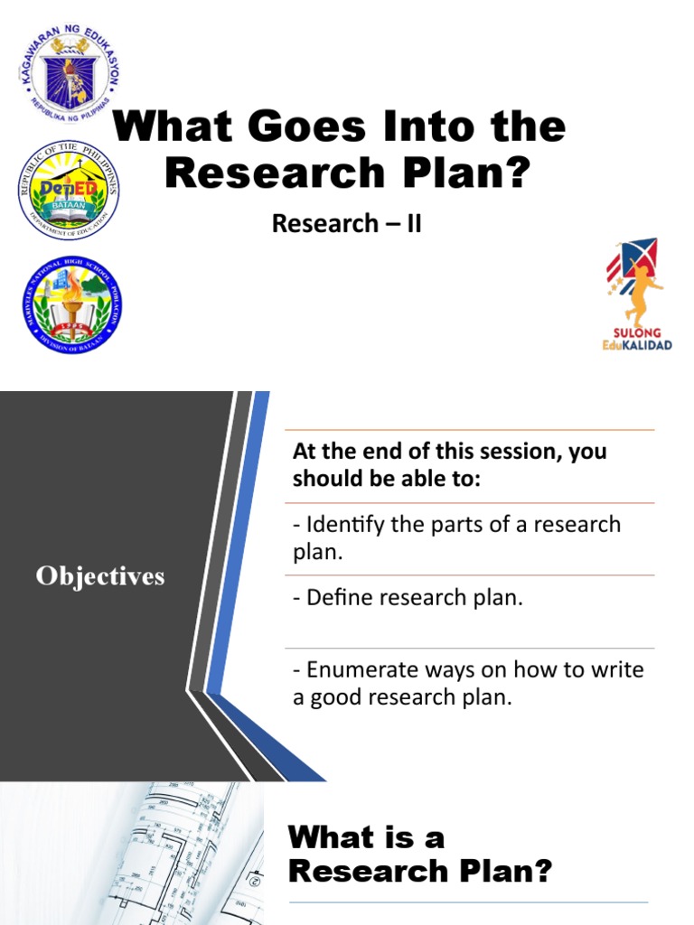What Goes Into The Research Plan? | PDF | Risk | Research Methods