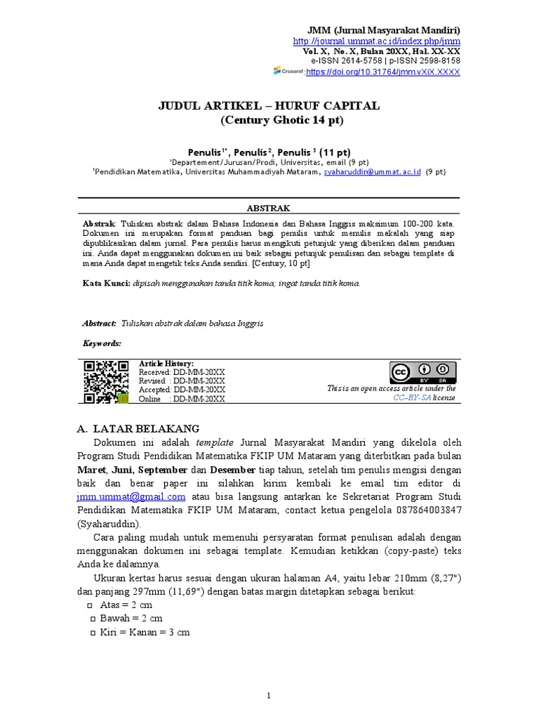 Template JMM 2020 | PDF