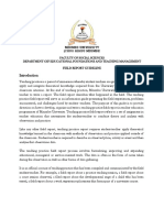 Teaching Practice Report Writing 2021 by MR Nwoanjia John | PDF ...