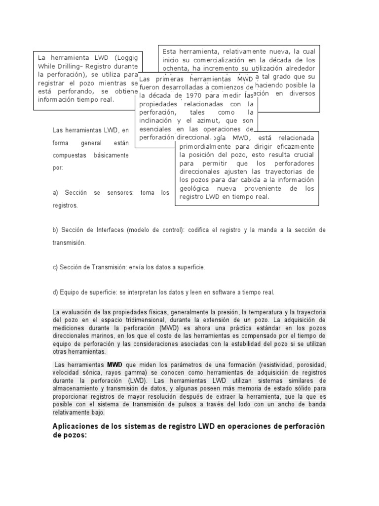 Las Herramientas LWD MWD | PDF | Rayo gamma | Herramientas