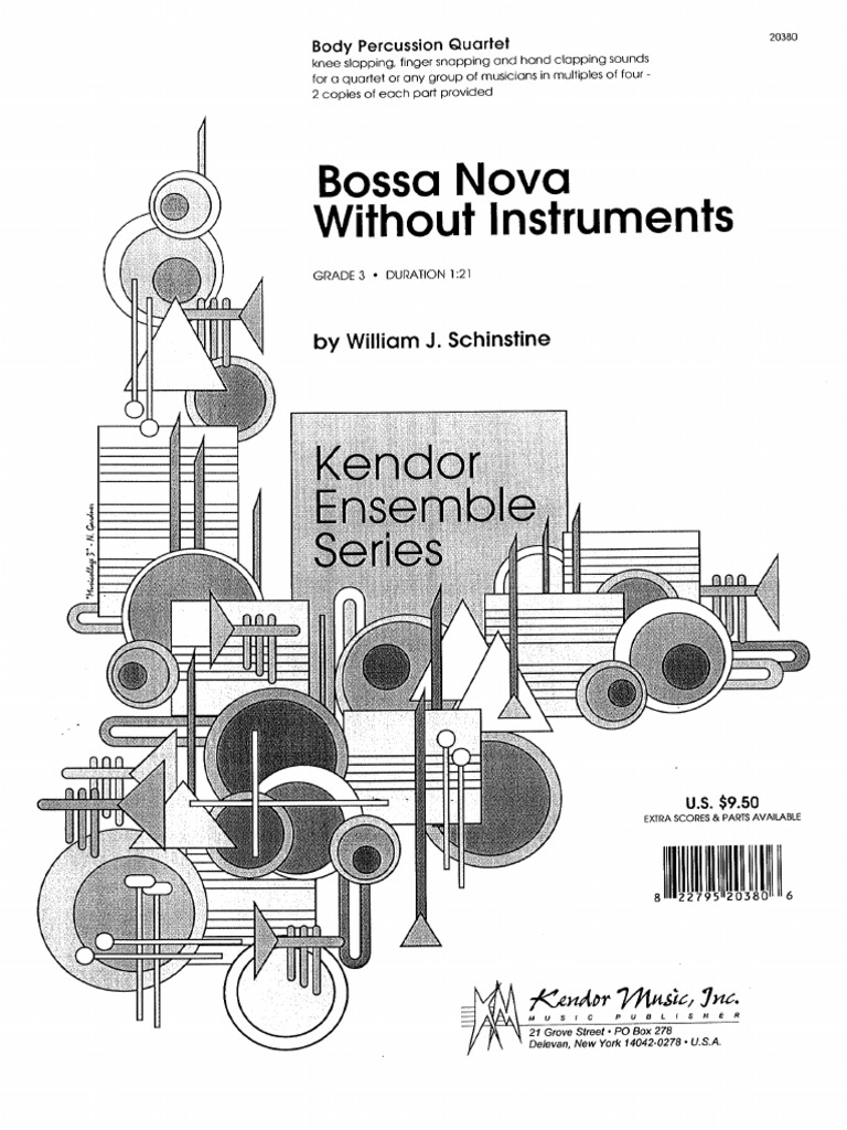 Bossa Nova Without Instruments PDF | PDF