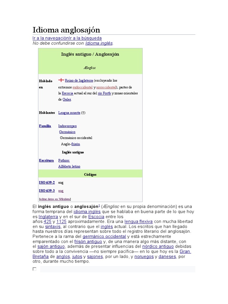 Idioma Anglosajón | PDF | Semiótica | Los símbolos