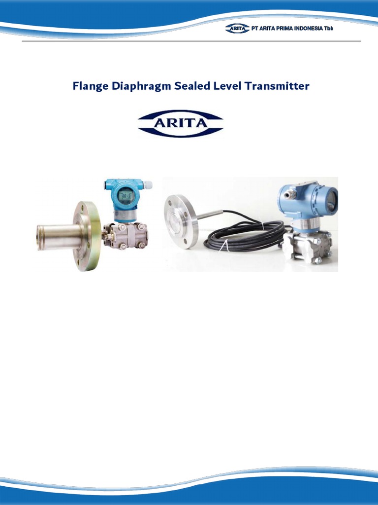 DP Flange Transmitter (Arita) | PDF | Pressure Measurement | Power Supply