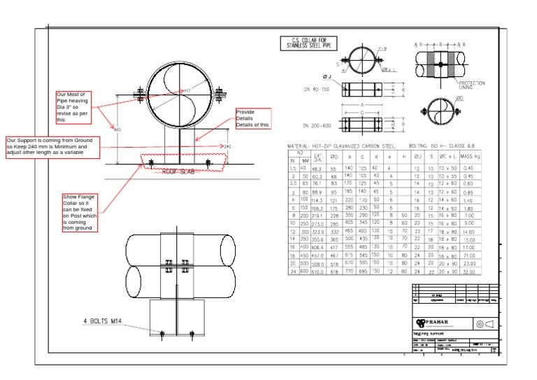 PIPE SHOE SUPPORT-Model PDF | PDF