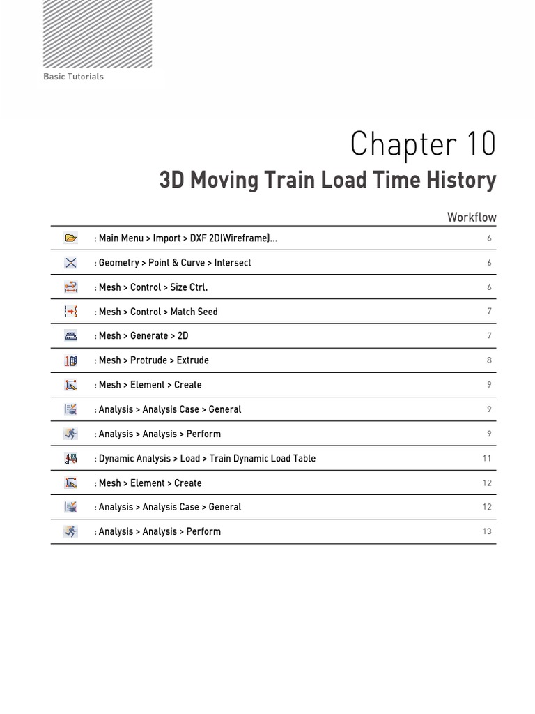 10 - 3D Moving Train Load - Time History | PDF | Elasticity (Physics ...
