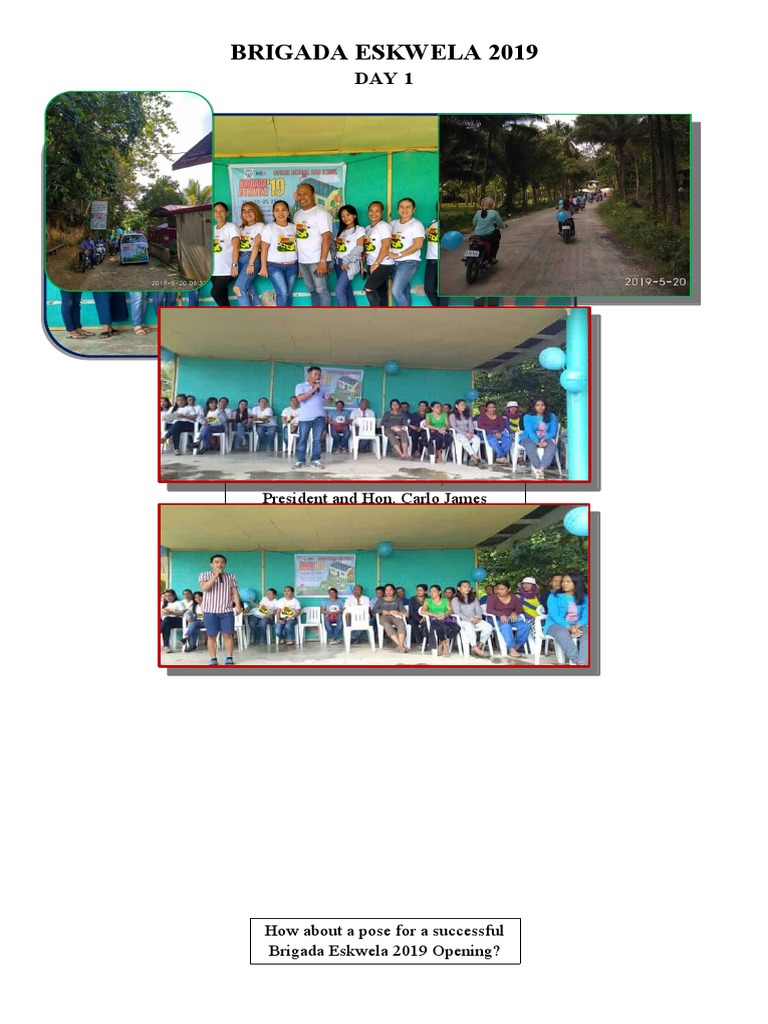 Brigada Eskwela 2019 | PDF