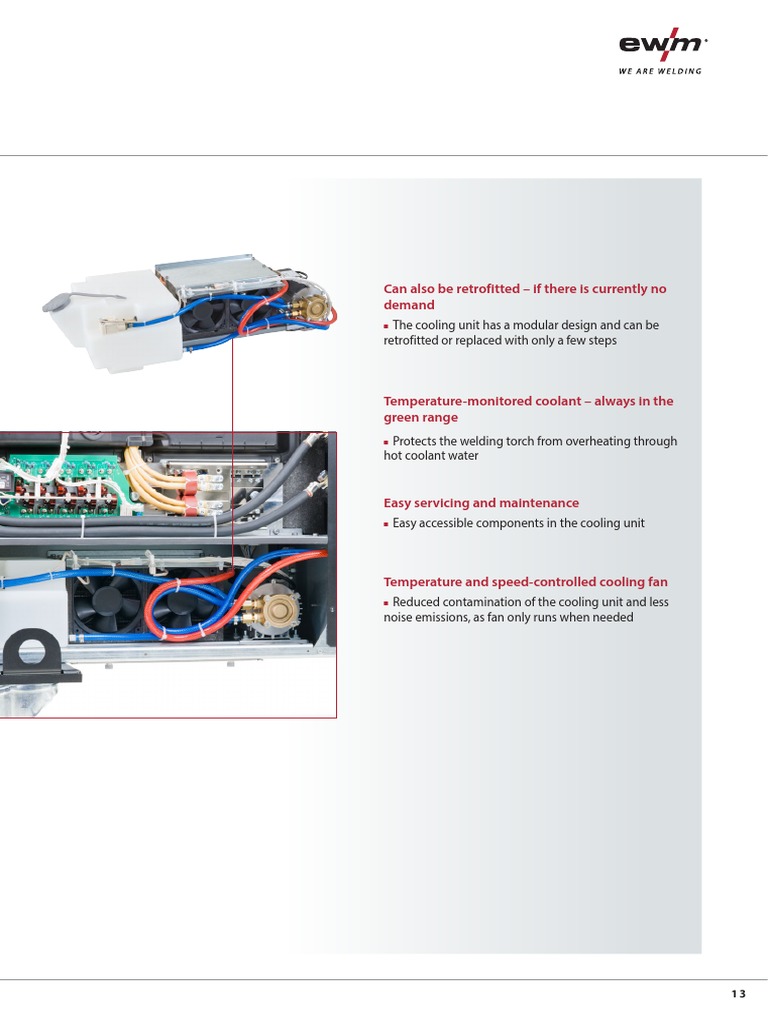 EWM Cool 40: Modular Cooling Unit | PDF | Technology & Engineering