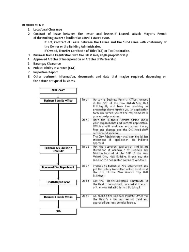 Mayor's Permit Requirements Explained | PDF