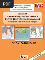 Science 10 Q1 Module 3 | PDF | Plate Tectonics | Volcano