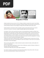 Malala Yousafzai - Nobel Peace Prize Speech | PDF | Malala Yousafzai