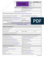 Radiography Permit To Work | PDF | Radioactive Decay | Radiography