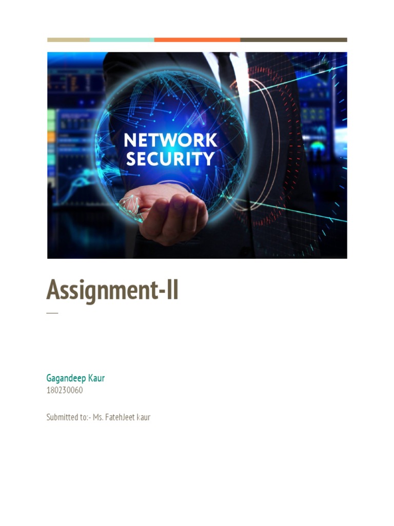 Assignment Network Security Pdf Computer Virus Malware
