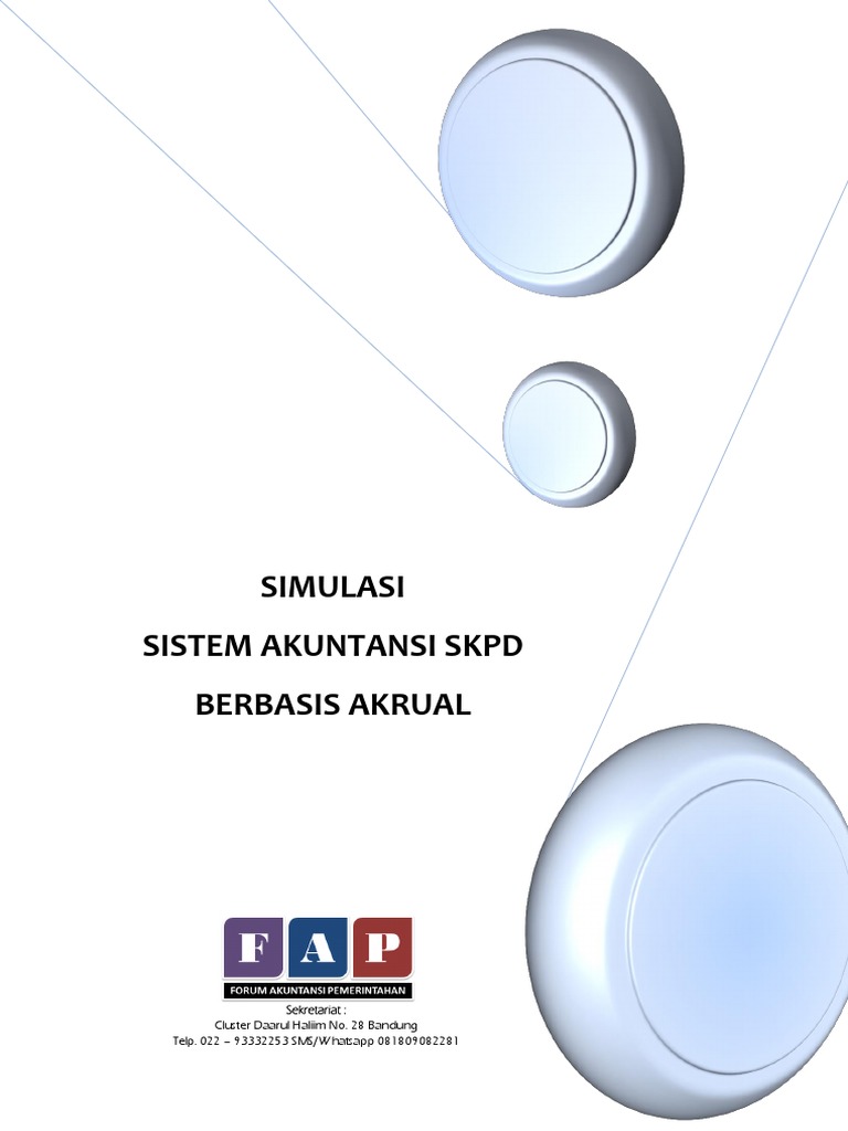Simulasi Akuntansi SKPD Akrual 2015 | PDF