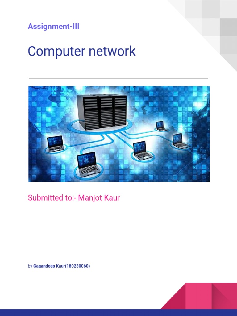 Computer Network Assignment | PDF | Transmission Medium | Routing