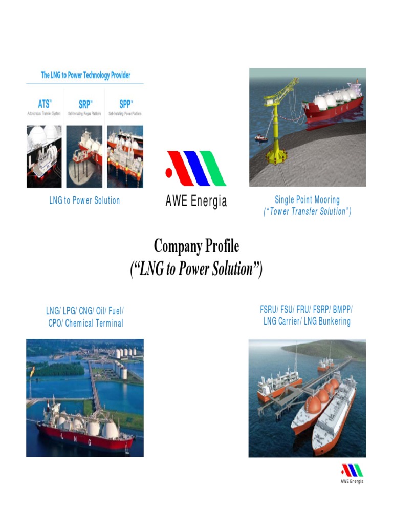 AWE Energia - Company Profile-1 | PDF | Liquefied Natural Gas | Transport