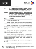 ARTA - Memorandum Circular 2020-07, Guidelines On The Designation of ...