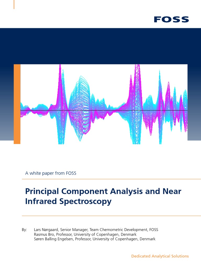 Principal Component Analysis and Near Infrared Spectros PDF | PDF | Chemometrics | Principal ...