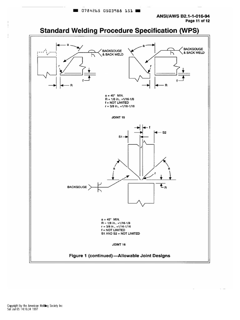 Standard-WPS-AWS-B2-1-1-1-016-94-pdf 16 PDF | PDF