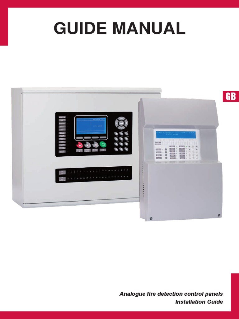 Guide Manual: Analogue Fire Detection Control Panels Installation Guide ...